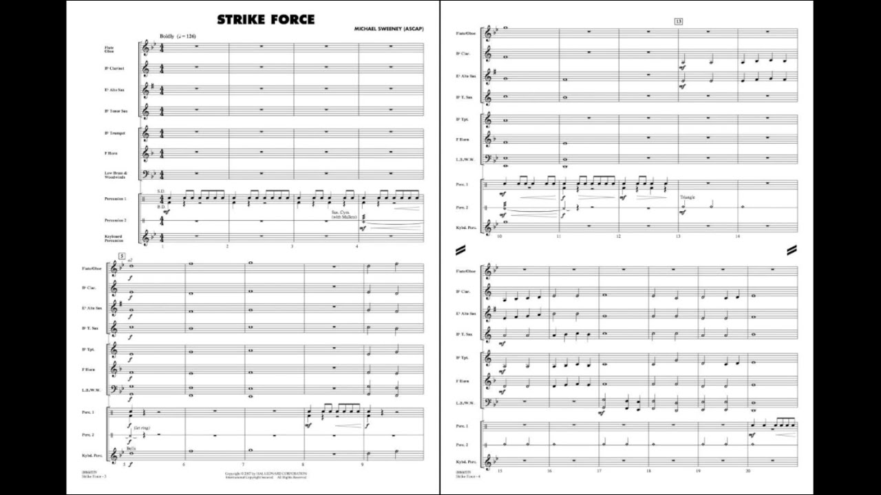 Strike Force by Michael Sweeney