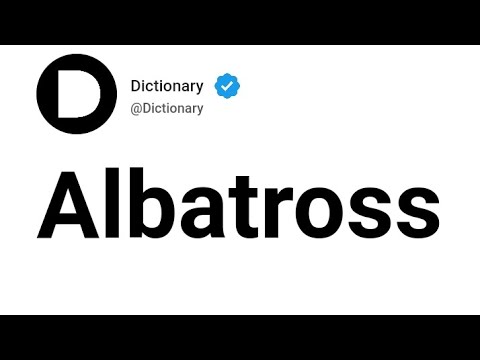 Albatross Meaning In English