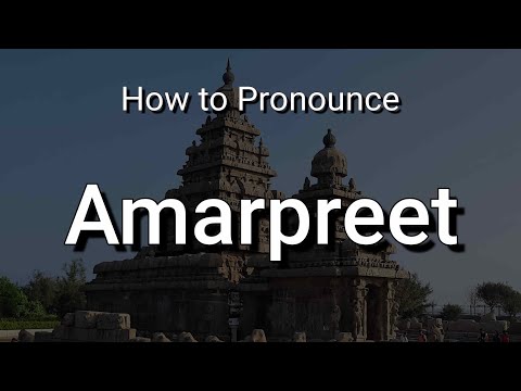 Amarpreet - Pronunciation and Meaning