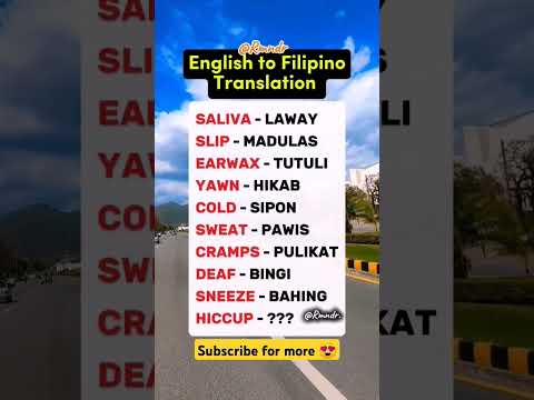 English to Filipino Translation 📝 #learning #subscribers #english #trending #viralshorts #reels #fyp