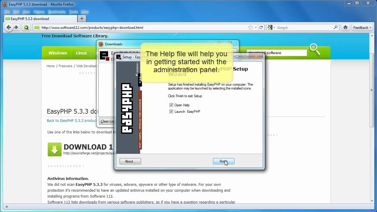 EasyPHP, a freeware MySQL and PHP development environment