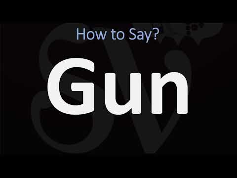 How to Pronounce Gun? (CORRECTLY)