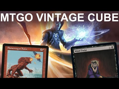NO DRAIN NO GAIN! Magic Online Vintage Cube Draft. Cube until I trophy challenge! MTGO MTG