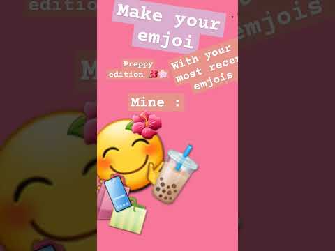 make your emoji using your 5 most recent โจ๏ธ emojis :preppy edition ๐บ๐ธ