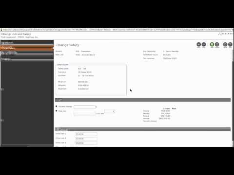UltiPro COS Tutorial