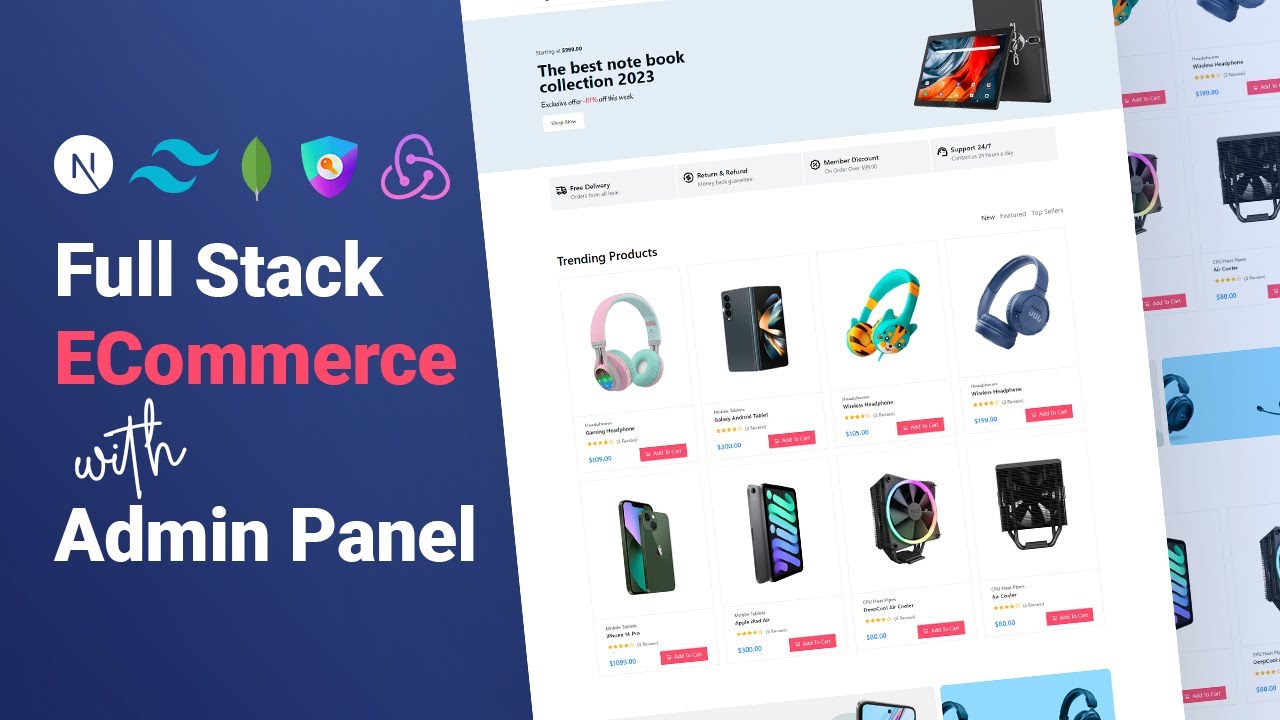 Building a Full Stack E-Commerce Website with Next.js, Redux, and MongoDB | Galaxy.ai