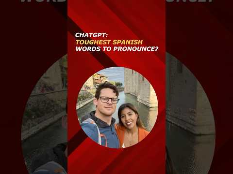 ChatGPT: Toughest Spanish Words to Pronounce? #digitalnomadlifestyle #spanish