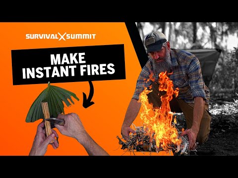 Make Instant Fires With The Elevator Fire Lay | The Survival Summit