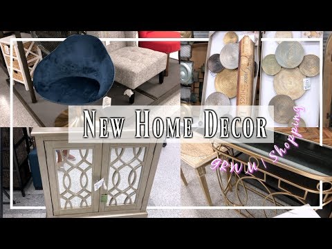 💙 NEW HOME DECOR | SHOP WITH ME at ROSS & GRAND FURNITURE | New Hair Review GRWM 💙