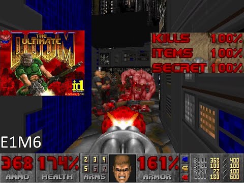 Steam Community :: Video :: The Ultimate Doom E1M6 Ultra Violence 100% ...