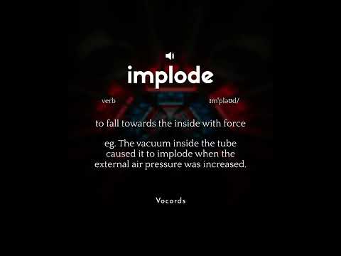Meaning of implode