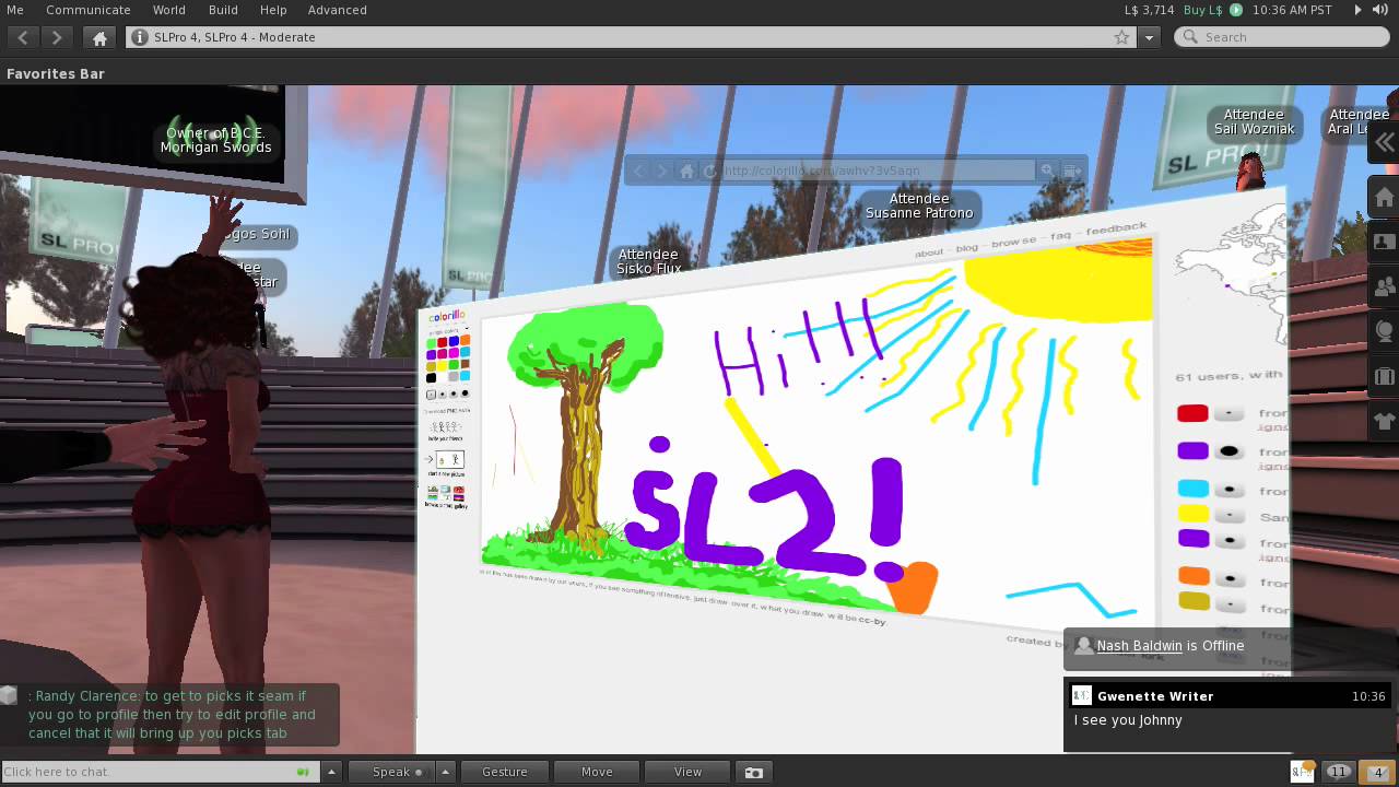 SL Viewer 2 Beta: Shared Media Object in Second Life - just drag a url onto a prim