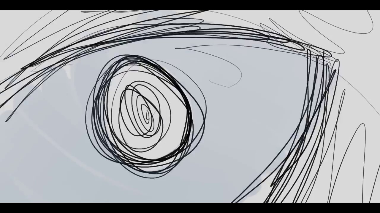 Krita | Sketch Animation | Eye Loop