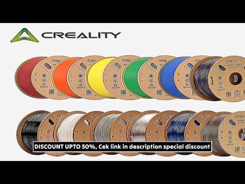 Creality Official 3D Printer Filament 1.75mm 1.0kg PLA/PETG/ABS/TPU 3D Printing Materials