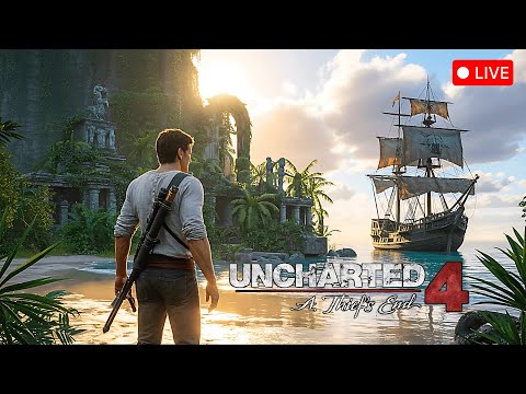 🔴LIVE - UNCHARTED™ 4 - New JOURNEY Begins! | ( Hindi/Urdu ) MAX Settings Gameplay PART - 1