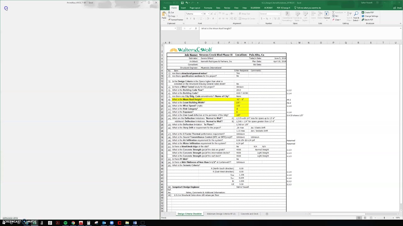 Determine Design Wind Loads