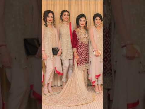 Bridal with sisters dresses| beautiful dresses for bride|Design network