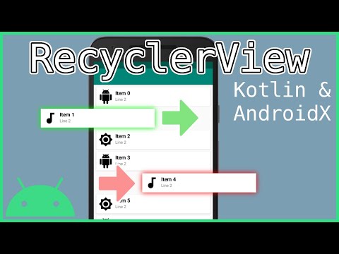 Learn Insert Remove Items Simple RecyclerView in Kotlin 2020 with AndroidX Part 3 - Mind Luster