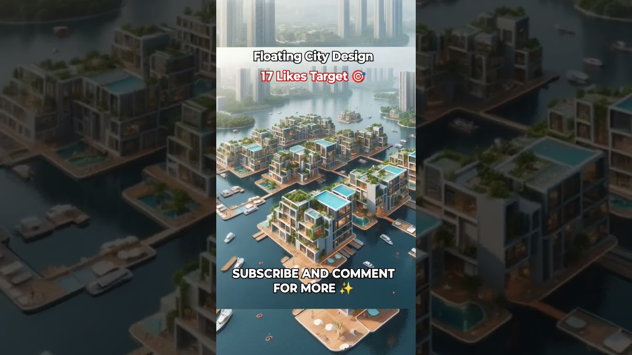VIEW 80 FLOATING CITY #premium #design #architecture #marvel #3d #concept
