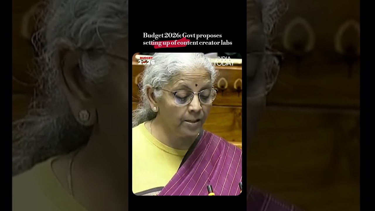 Govt Proposes Content Creator Labs, Extends Support to AVGC Sector #budget2026