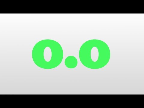 o.o meaning and pronunciation