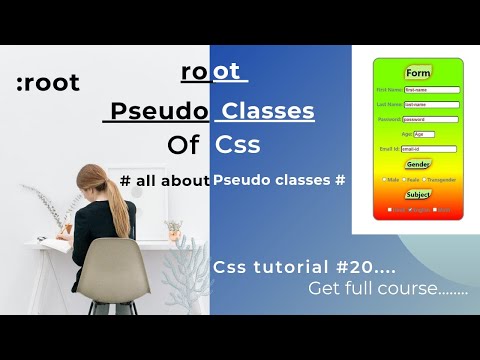 root pseudo class | what is root element in html | css tutorial #20