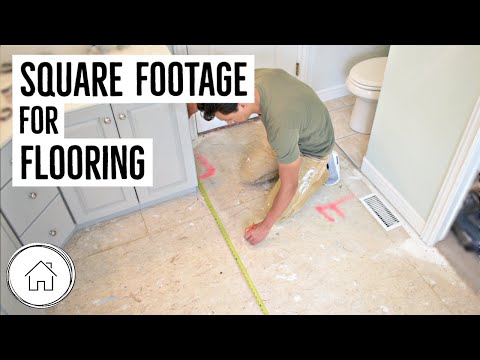 DIY How to measure square footage - new flooring prep!