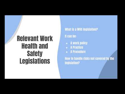 Workplace Health and Safety