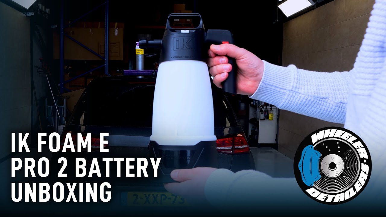 IK FOAM E PRO 2 BATTERY SPRAYER | UNBOXING THE ULTIMATE FOAM SPRAYER!