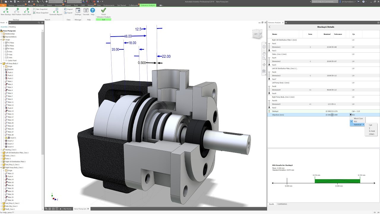 Inventor Tolerance Analysis - Overview Video