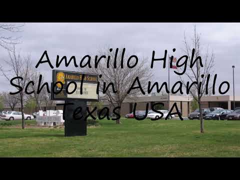 How to pronounce Amarillo High School in Amarillo Texas USA in Spanish?