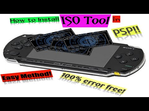 How to Install ISO Tool on PSP! (HD1080p) | 2020 | Fast & Easy