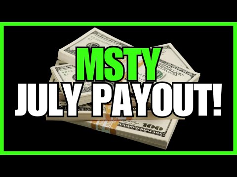 MSTY Update You CAN’T Miss! | July Dividend Estimate Inside 💰