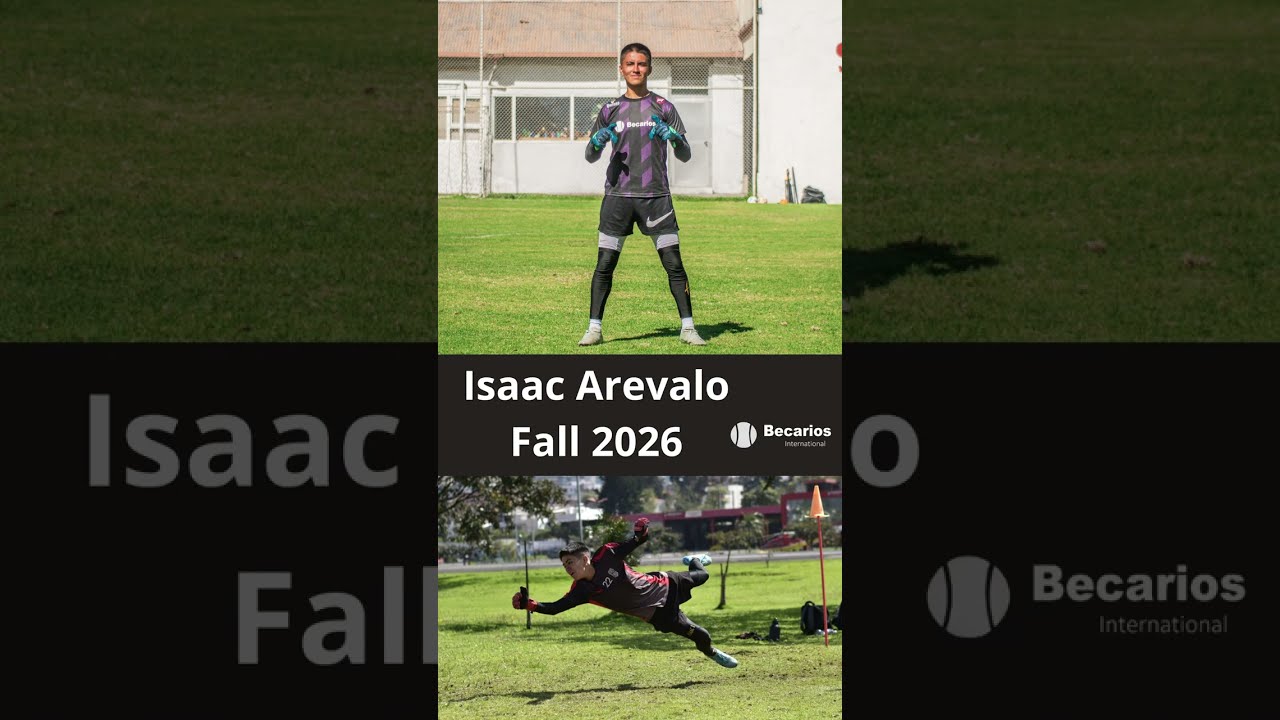 Isaac Arevalo - Goalie - 1st division club in Ecuador - FALL 2026