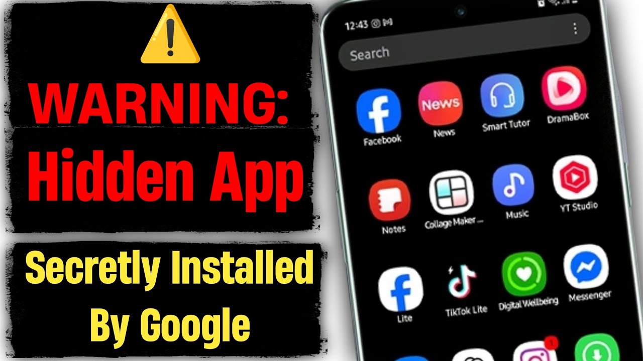 GOOGLE Secretly Installed This APP on Your Phone - Don't Wait to Delete It!