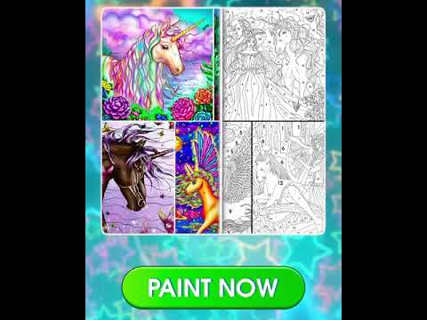 Color by Number - Paint now 1350 30sec