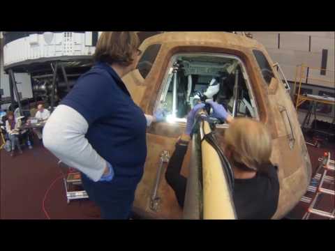 Take a 3D Tour Inside the Apollo 11 Command Module