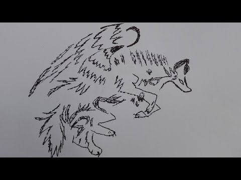 How to draw angel wolf tattoo-best wolf tattoos-wolf tattoos meaning ...