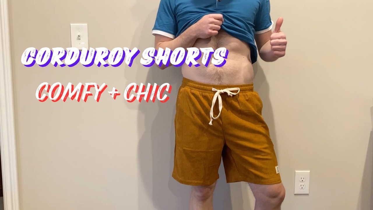 Corduroy Shorts - comfy and stylish