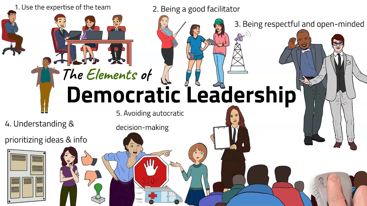 Democratic Leadership Style (Participative Leadership) - Pros, Cons, Examples, Elements, Tips!