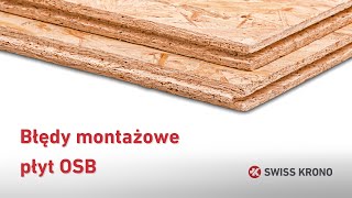 Płyta OSB 25 mm pióro wpust frezowana SWISS KRONO