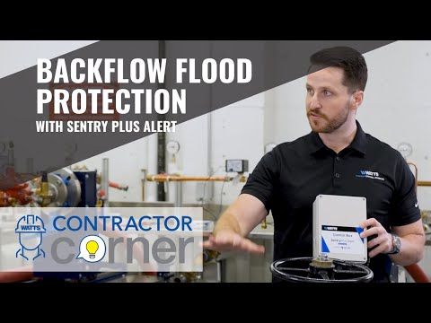 Backflow Flood Protection with SentryPlus Alert™