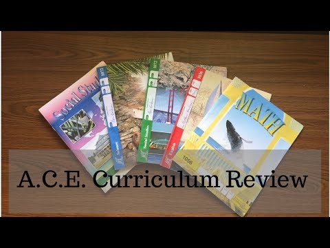 A.C.E. Curriculum Review
