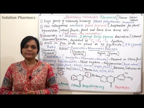 Class (69)= Flavonoids (Part 01) | Introduction to Flavonoid (Definition, Occurence & Distribution)