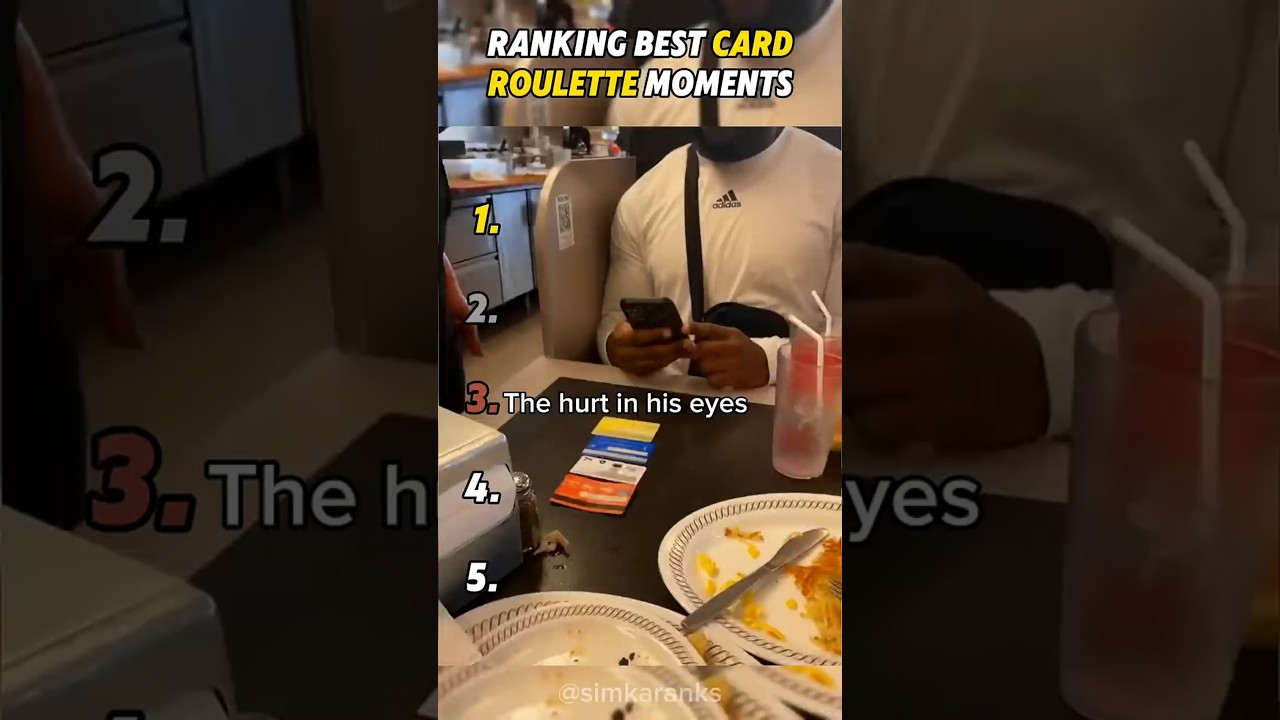 Funniest Credit Card Roulette Moments at the Restaurant 💳🤣 #friends #restaurant