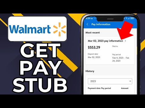 HOW TO GET PAYSTUB FROM WALMART (2025)