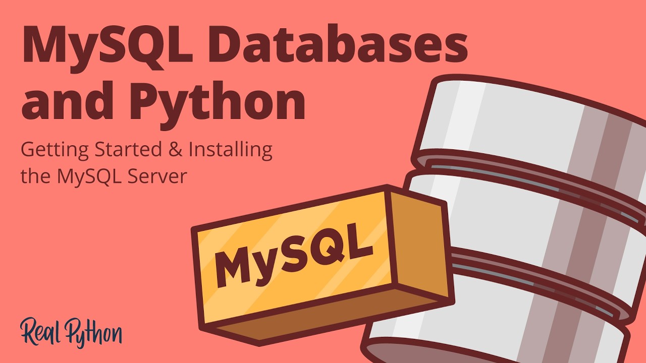 MySQL Databases and Python: Getting Started & Installing the MySQL Server
