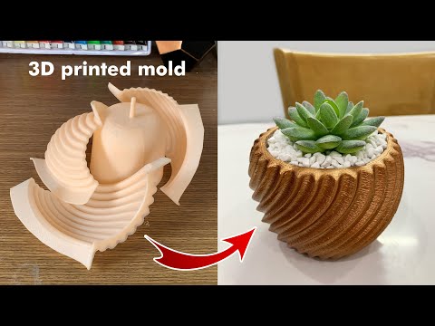 🪴 3d printing Pot 51・ STL File for ・Cults