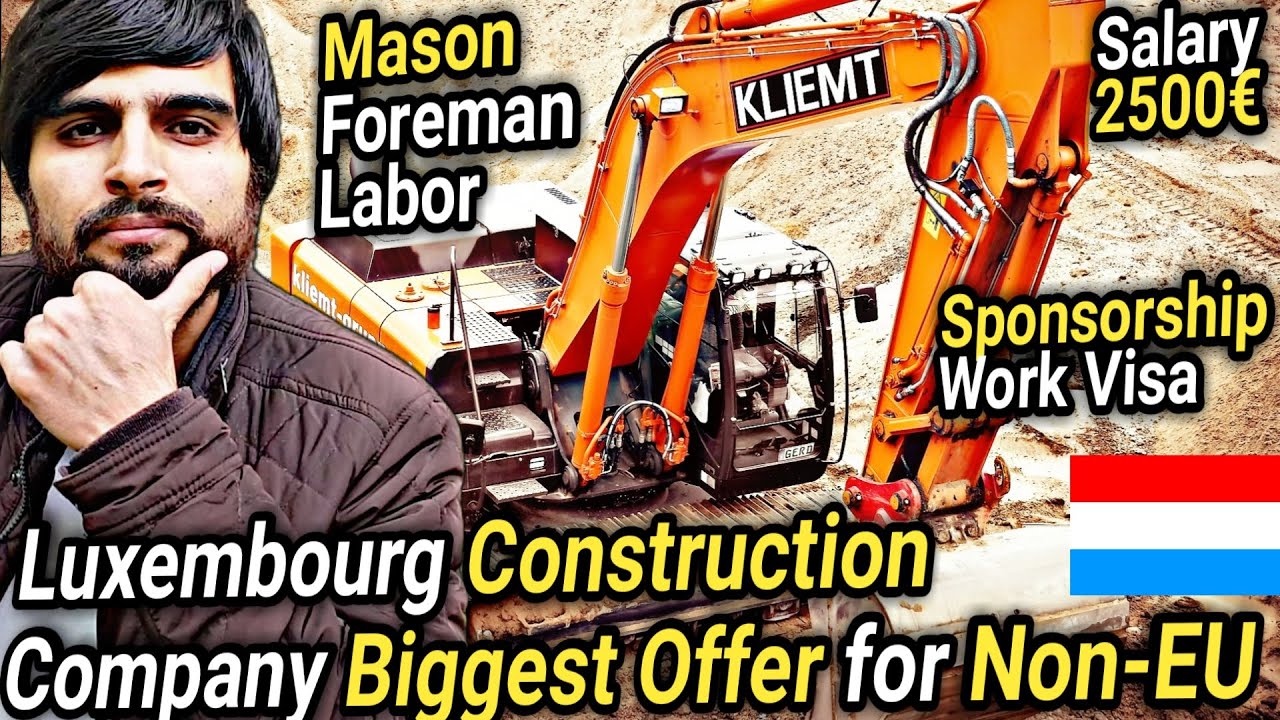 Luxembourg Free Work Permit 2024 | Jobs in Luxembourg | Luxembourg City | Europe | Schengen Visa