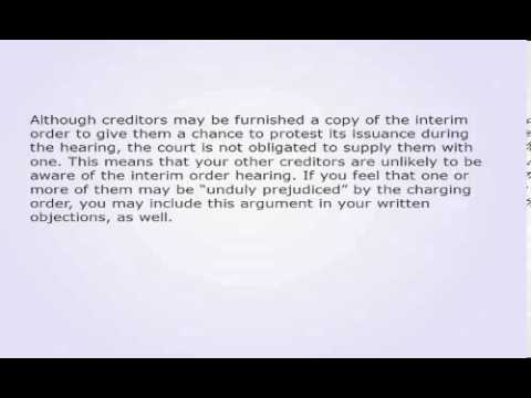 Credit Repair Charging Orders In The County Court 149